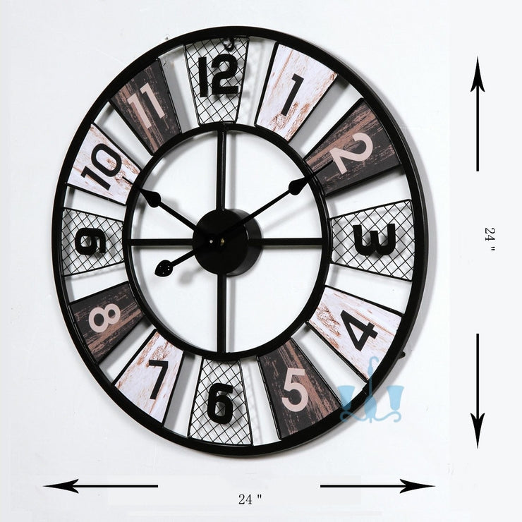 Nifty Large Iron Wall Clocks