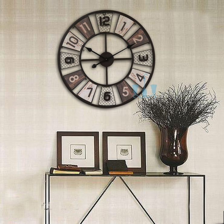Nifty Large Iron Wall Clocks