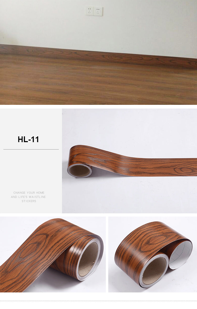 Pioneering Baseboard Waistline Self Adhesive Wall Stickers