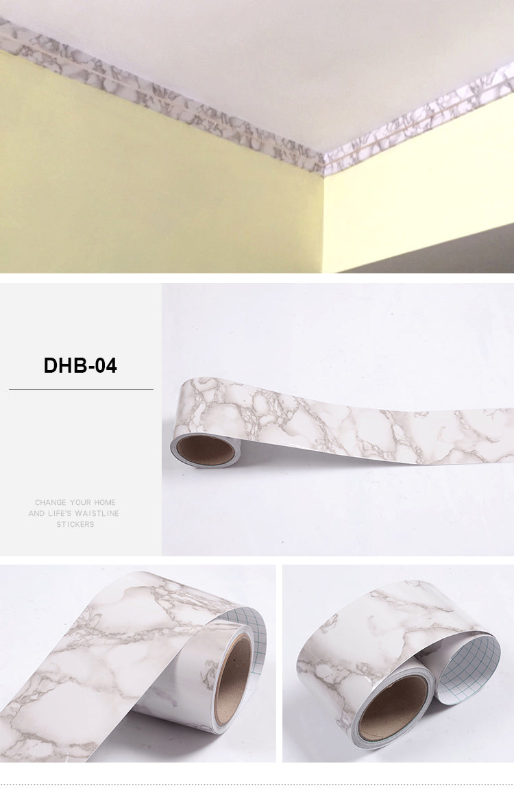 Pioneering Baseboard Waistline Self Adhesive Wall Stickers